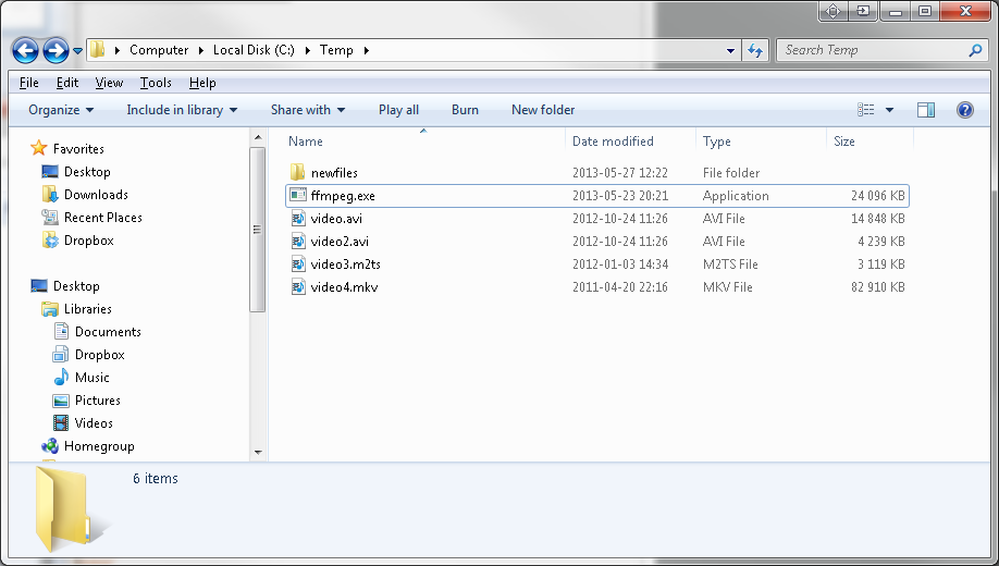 Ffmpeg Input And Output Line For Converting Multiple Videos Videohelp Forum