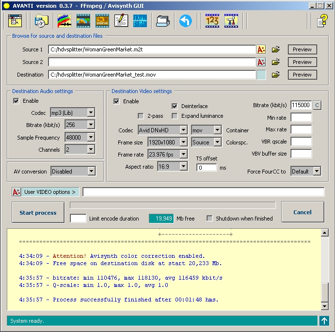 AVANTI - FFmpeg/Avisynth GUI (support thread). - Page 7 - VideoHelp Forum AVANTI - FFmpeg/Avisynth GUI (support thread). - Page 7 - VideoHelp Forum